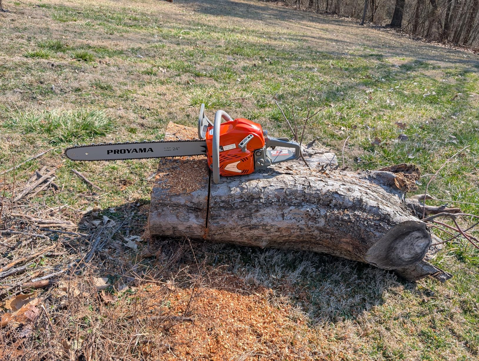 $42/mo - Finance PROYAMA 68CC 2-Cycle Top Handle Gas Powered Chainsaw ...