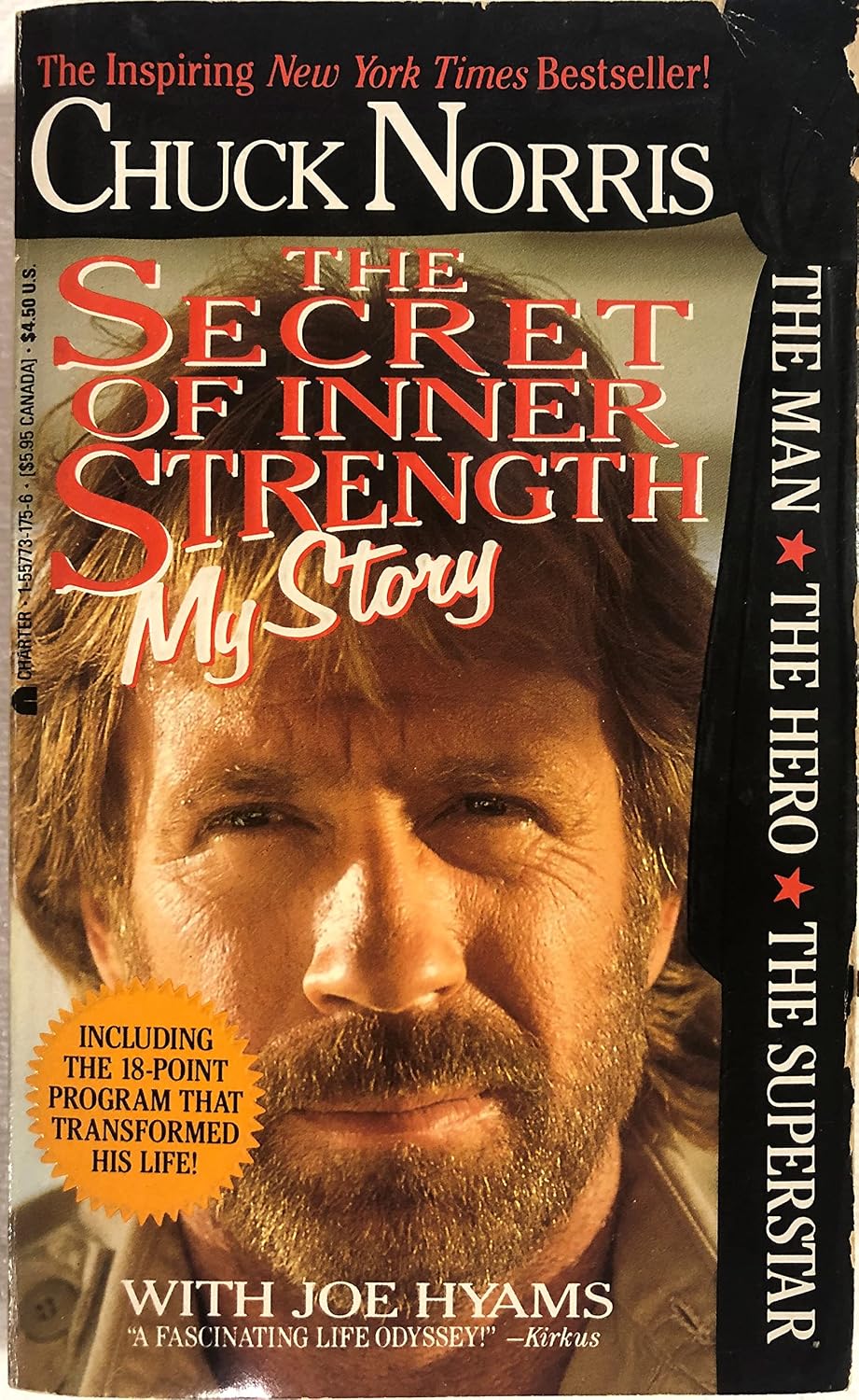 Amazon | The Secret of Inner Strength: My Story | Norris, Chuck, Hyams ...