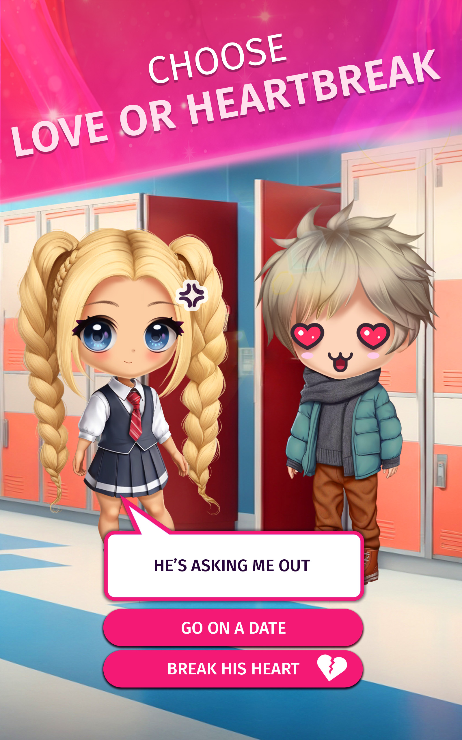 Christmas Magic — Chibi Anime Love Story Games - App on Amazon Appstore