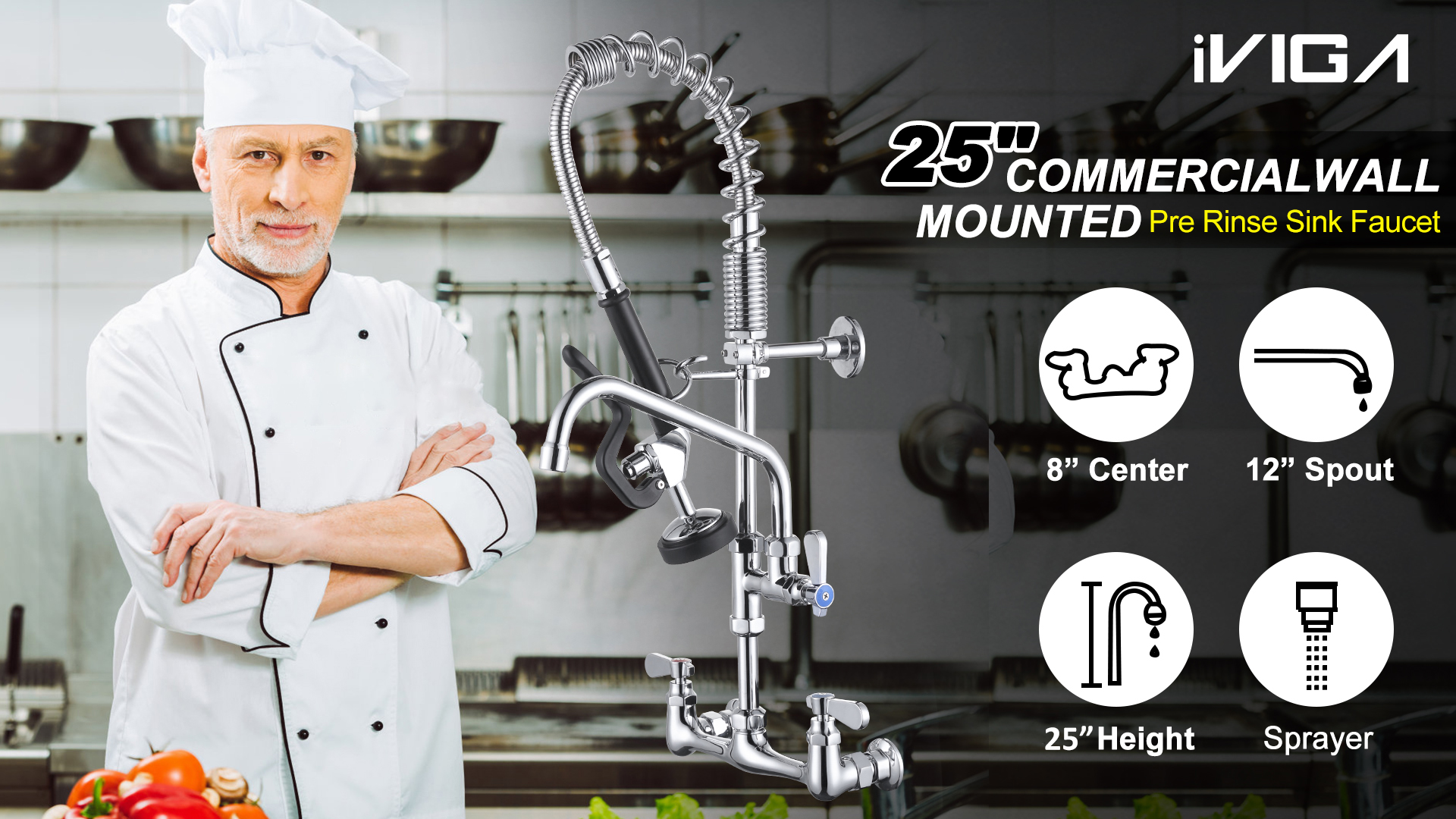 Watch Commercial Faucet install on Amazon Live
