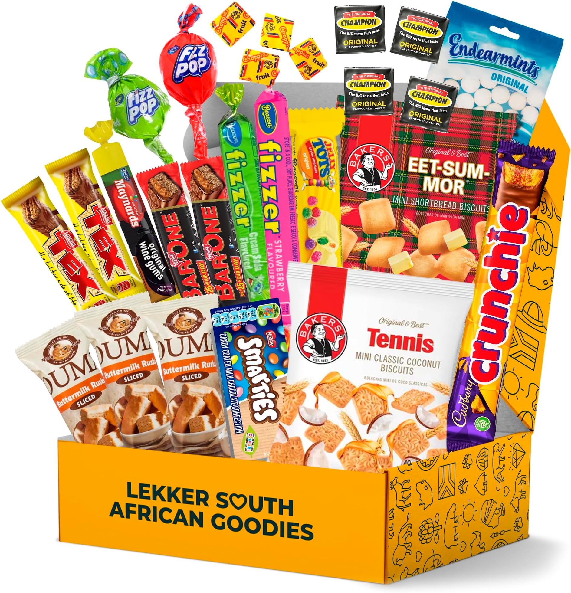 Amazon.com: Exotic Snack Box with Authentic South African Food | 26 ...