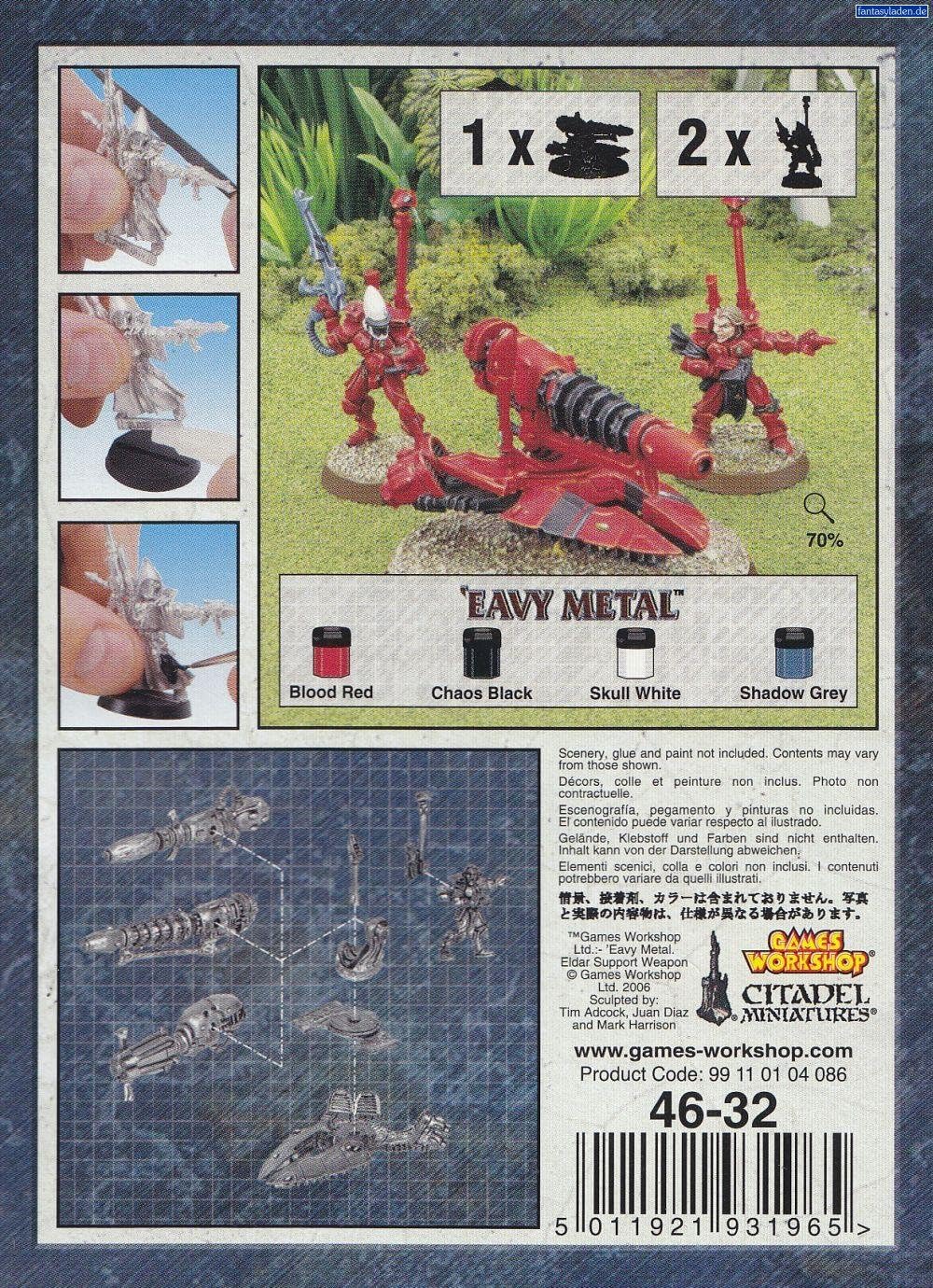 Amazon.com: Games Workshop Eldar Support Weapons Platform Box Set ...