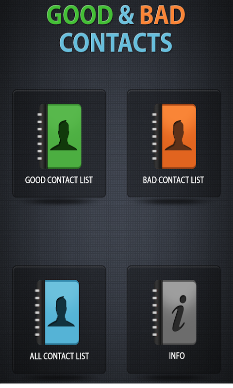 Good And Bad Contacts - App on Amazon Appstore