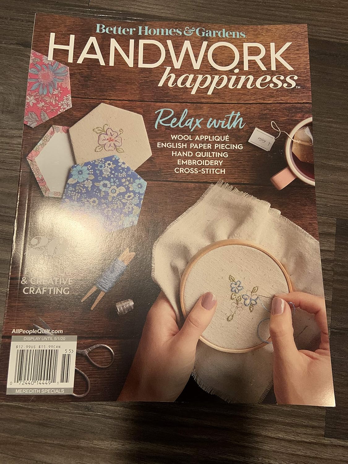 Better homes & garden handwork happiness magazine 2020: Amazon.com: Books