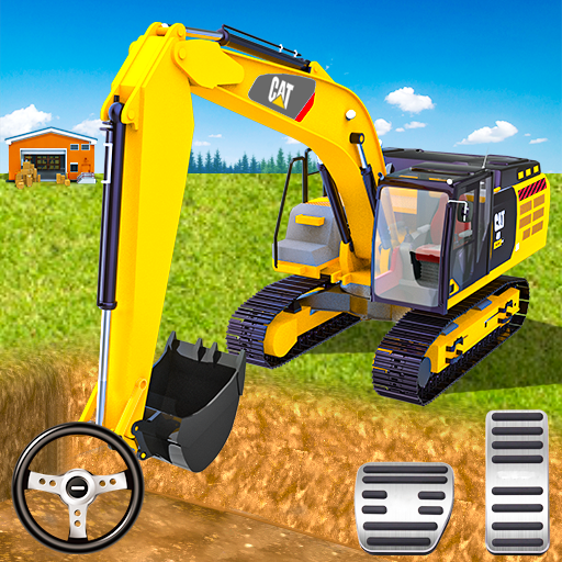 Construction Simulator Game: Operate Forklift Excavator Crane Loader ...