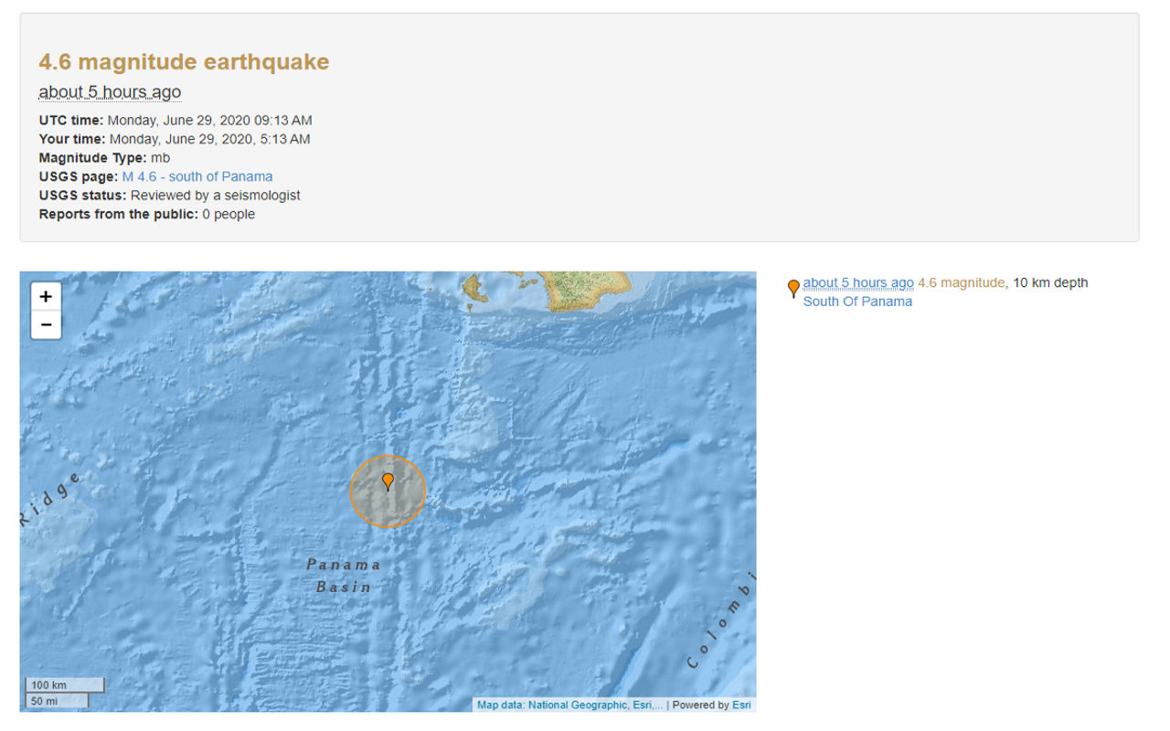 Earthquakes Map - App on Amazon Appstore