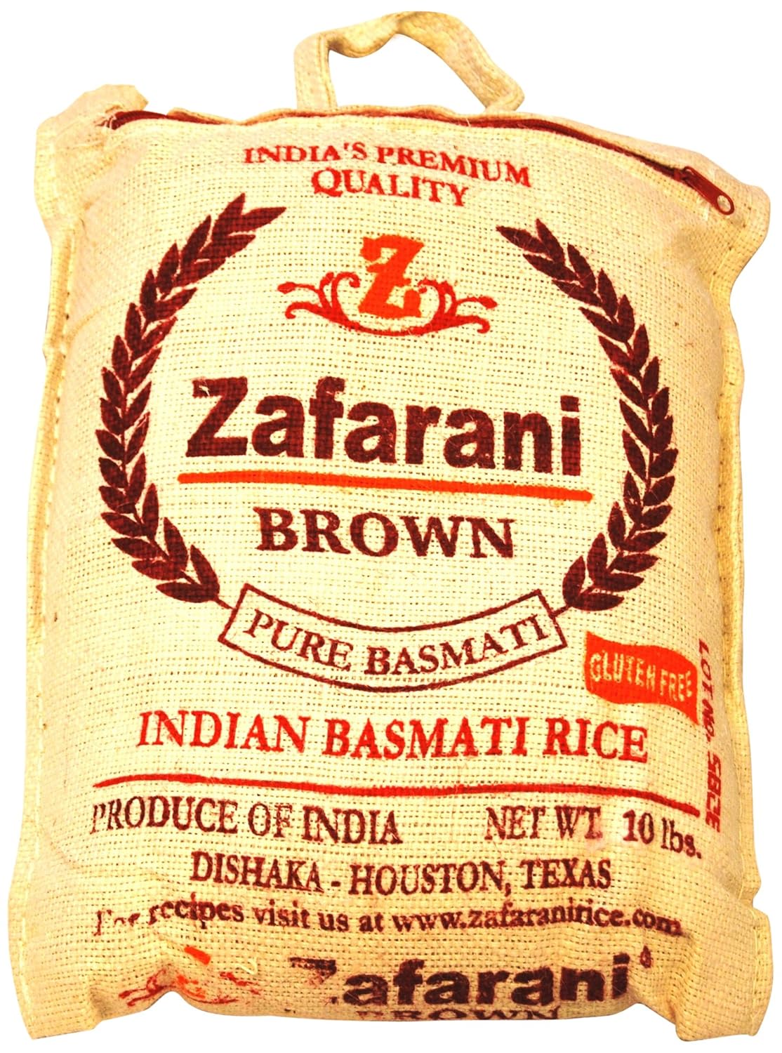 Amazon.com : Zafrani Brown Rice, 160-Ounce : Brown Rice Produce ...