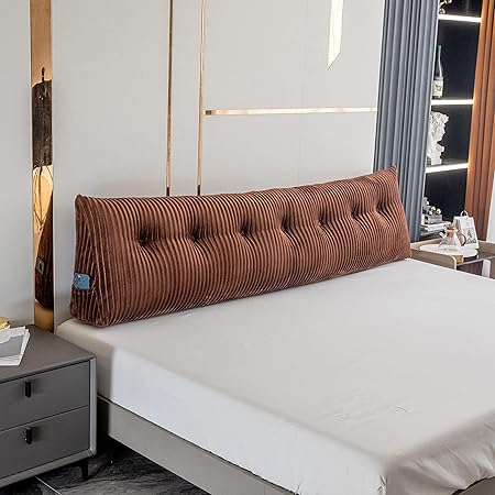 Amazon.com: Activance Large Triangular Headboard Wedge Bed Rest Reading ...