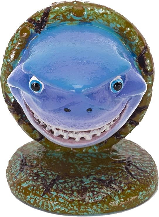 Amazon.com : Penn-Plax Bruce Mini Aquarium : Aquarium Decor Ornaments ...