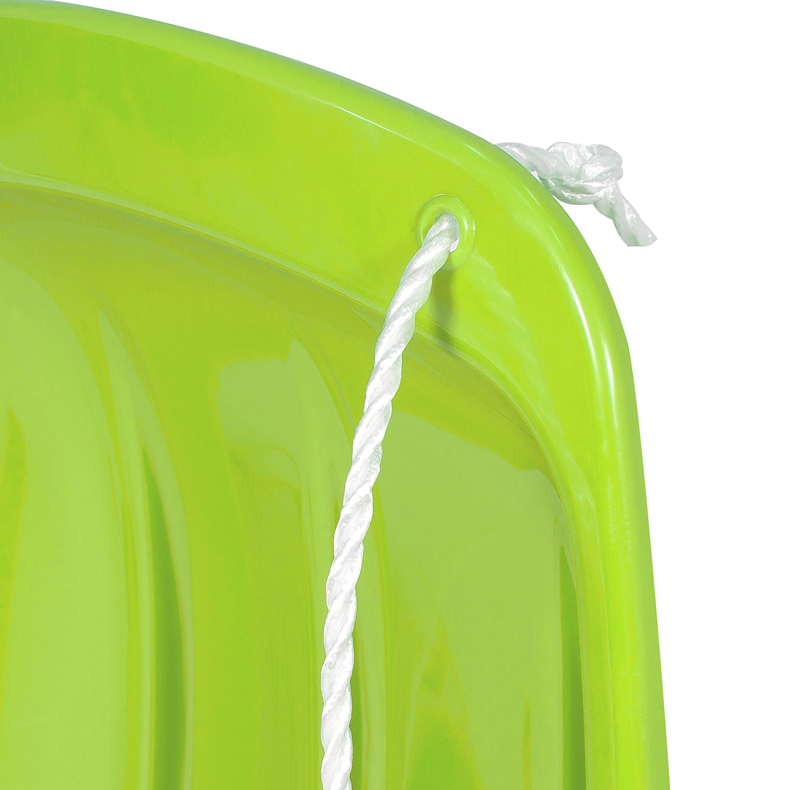 Snapklik.com : 48in Kids Plastic Toboggan Snow Sled w/Pull Rope