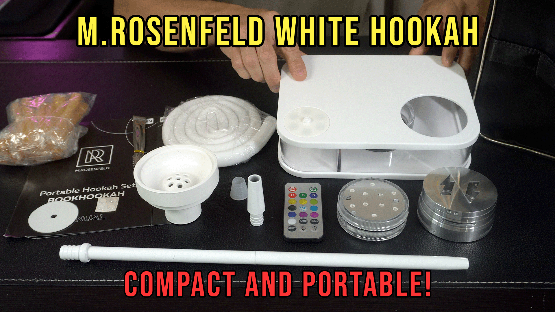 Watch Compact hookah and easy to take with! on Amazon Live