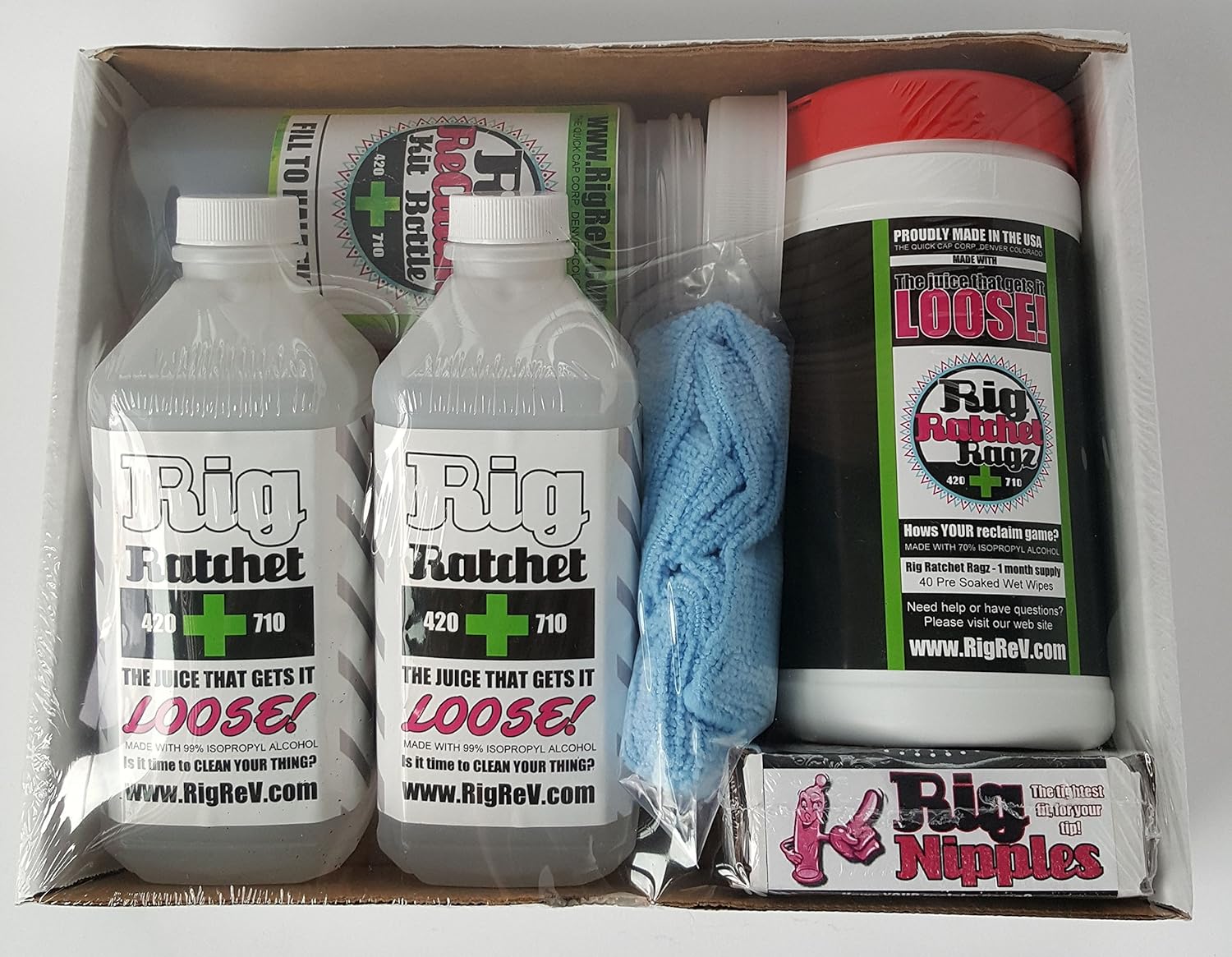 Amazon.com: Rig ReVivR The Ultimate Quick Clean Kit - Made with 99% ...