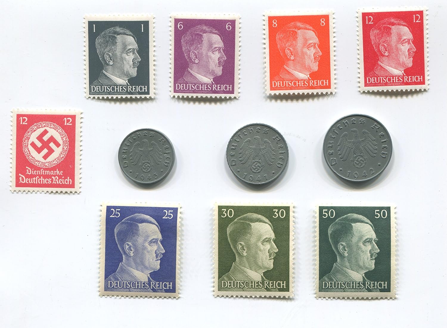 Amazon.com: Ultra Premium Nazi World War Two WW2 German Coin Swastika ...