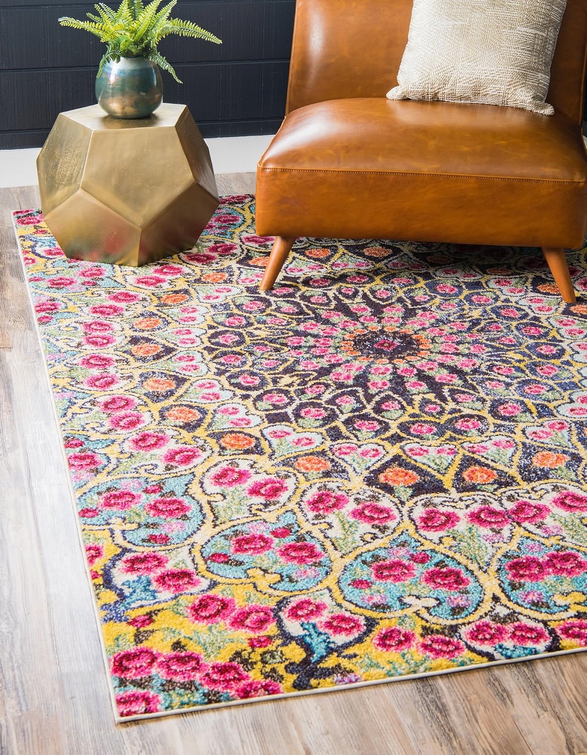 Amazon.com: Unique Loom Vita Collection Area Rug - O' Keefe (5' 1" x 8 ...