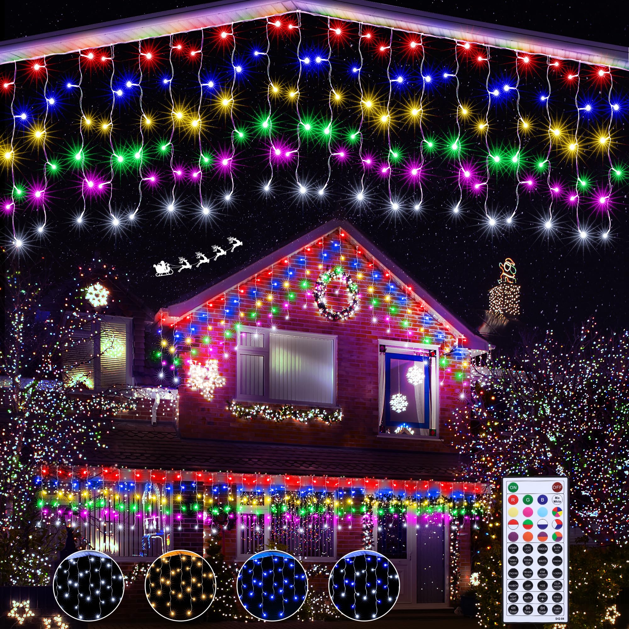 5 Best Christmas Icicle Lights | Drip vs Twinkle Revealed