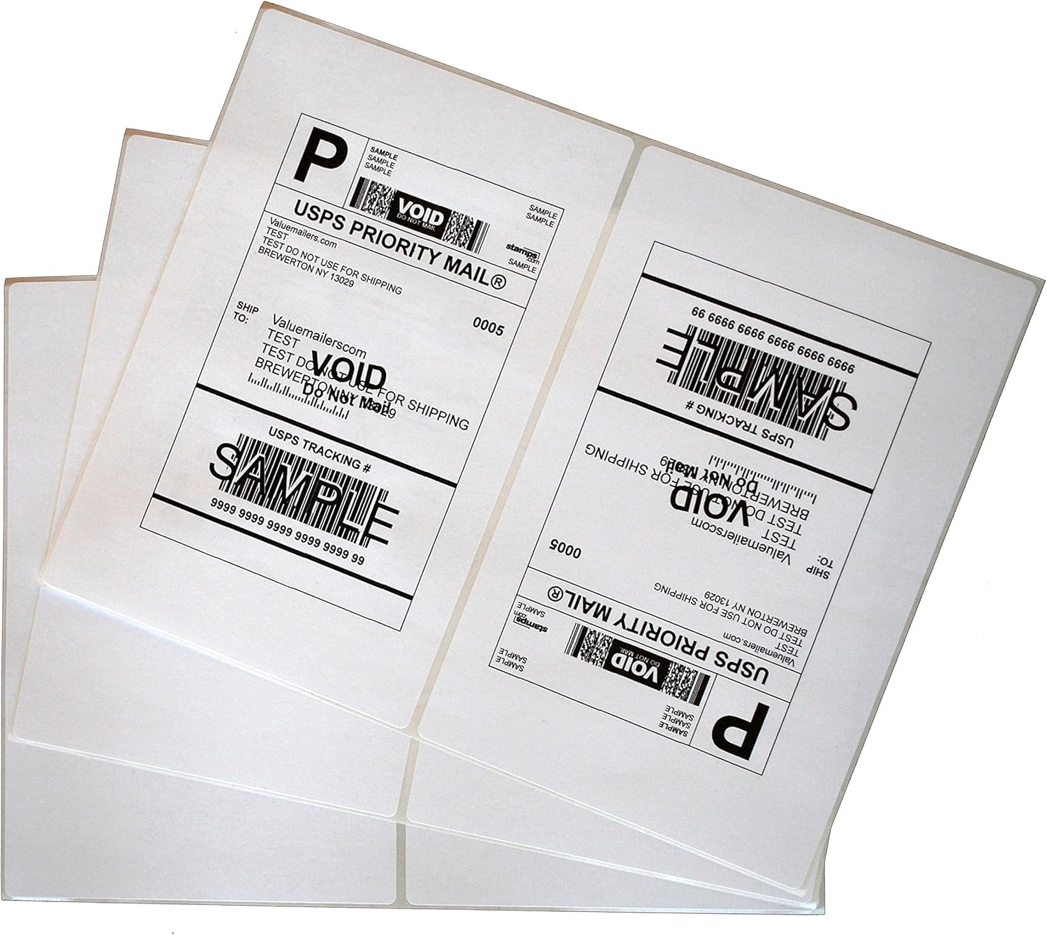 Amazon.com : ValueMailers 2 UP 8.5x5.5 Half-Sheet, 2000 Sheets / 4000 ...