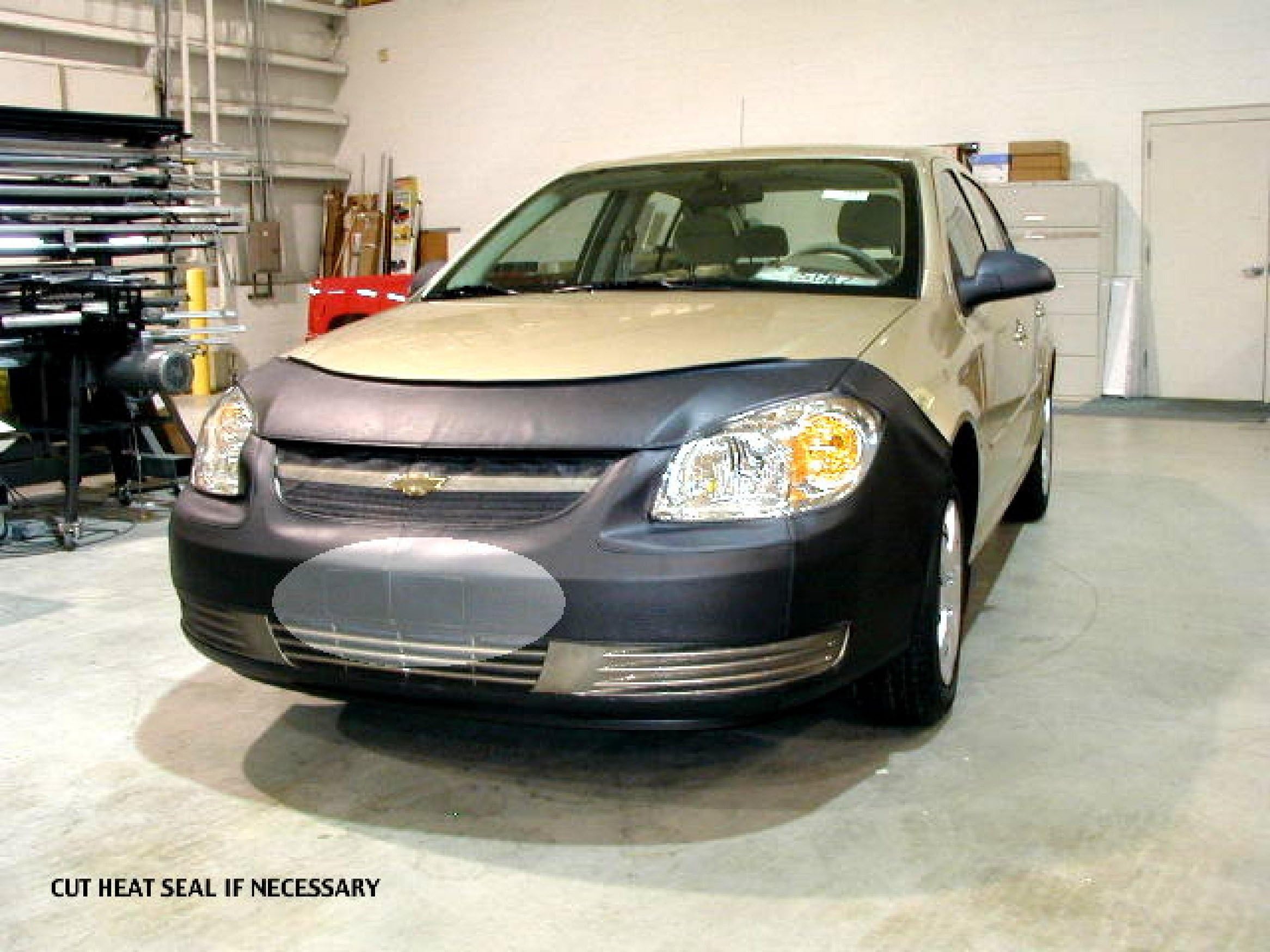 Amazon.com: Lebra 2 Piece Front End Cover Black - Car Mask Bra - Fits ...