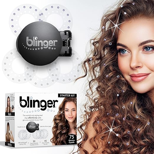 Amazon.com : blinger Starter Kit | Women's Hair Styling Tool + 75 ...
