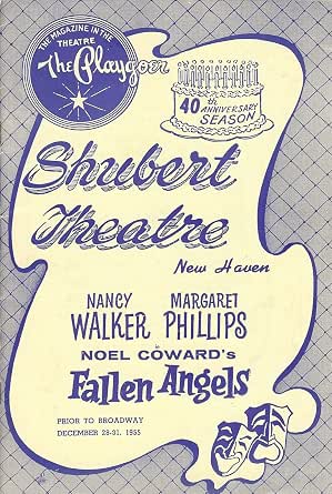 Noel Coward "FALLEN ANGELS" Nancy Walker / Margaret Phillips '55 Tryout ...