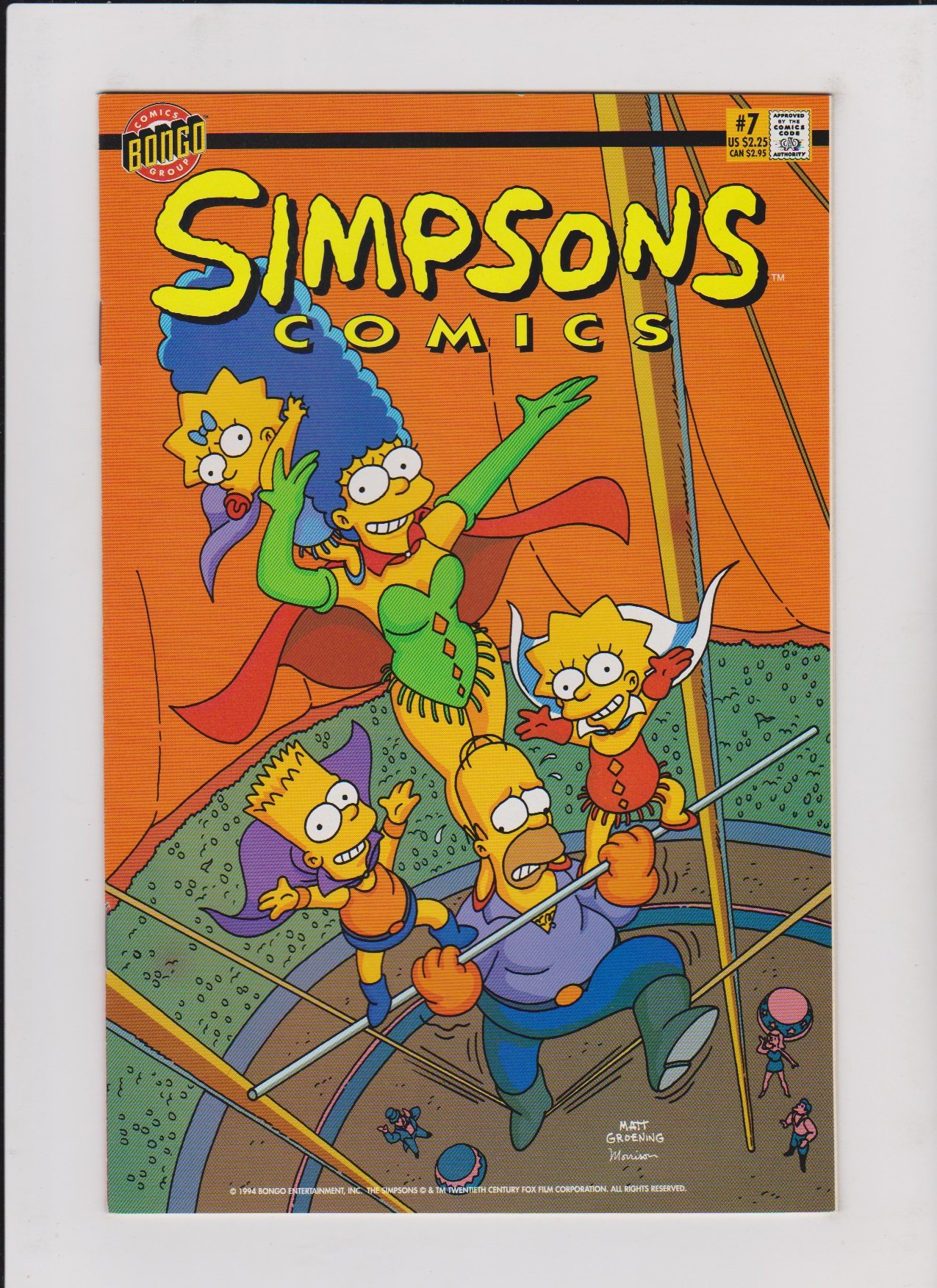 Simpsons Comics, #7: Andrew Gottlieb, Bill Morrison, Phil Ortiz,Tim ...