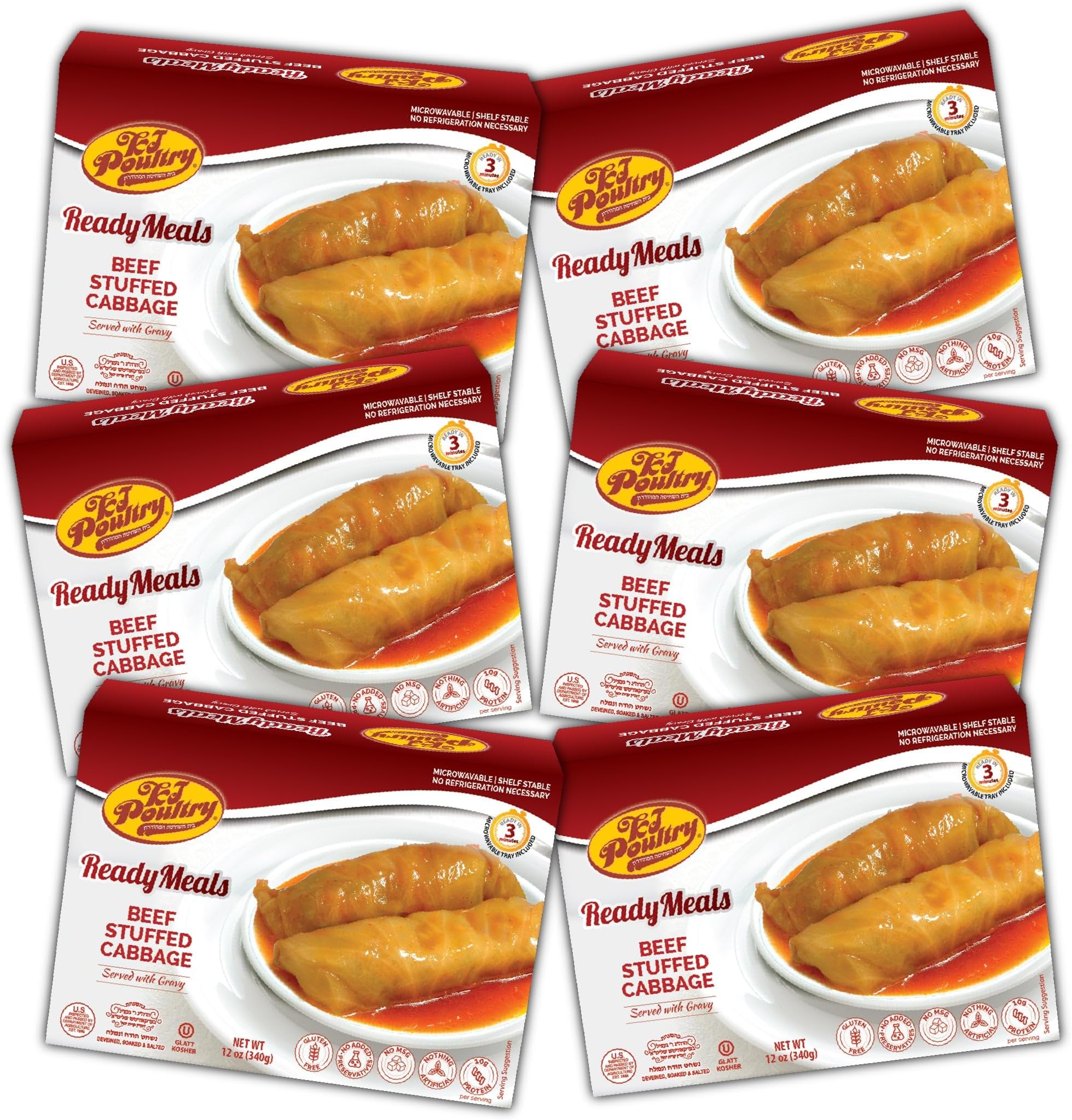 Amazon.com: Clean Eatz Mediterranean Meal Plan Kit, Prepared Frozen ...