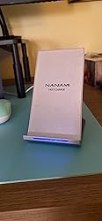 Fast Wireless Charger, NANAMI 10W Qi Wireless Charging Stand for iPhone 15/14/13/12 Pro/12 Mini ...