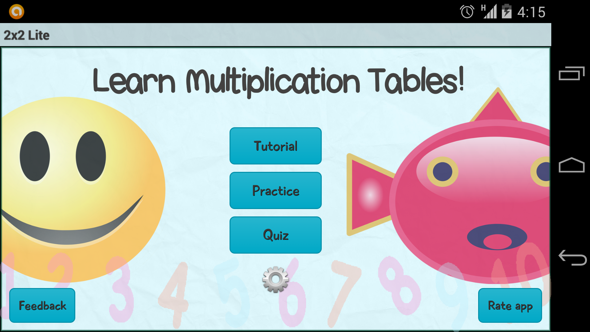 2x2 Easy Multiplication Tables Lite - App on the Amazon Appstore