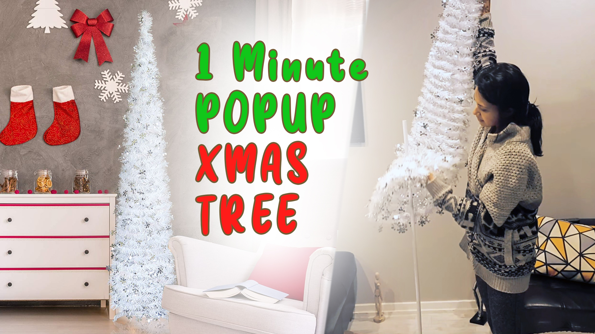 Watch Great Popup Christmas Tree for any occasion and any room on ...