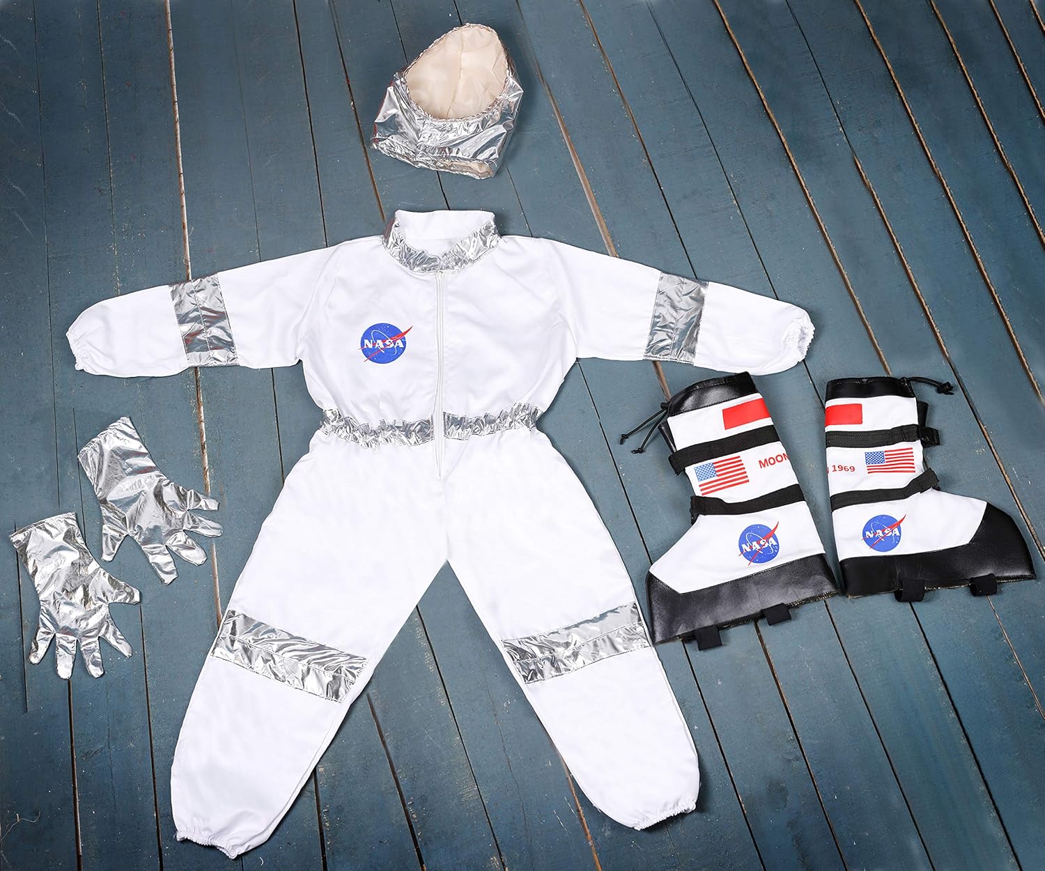 Matissa & Dad Juego de rol de astronauta para niños Conjunto de disfraz ...