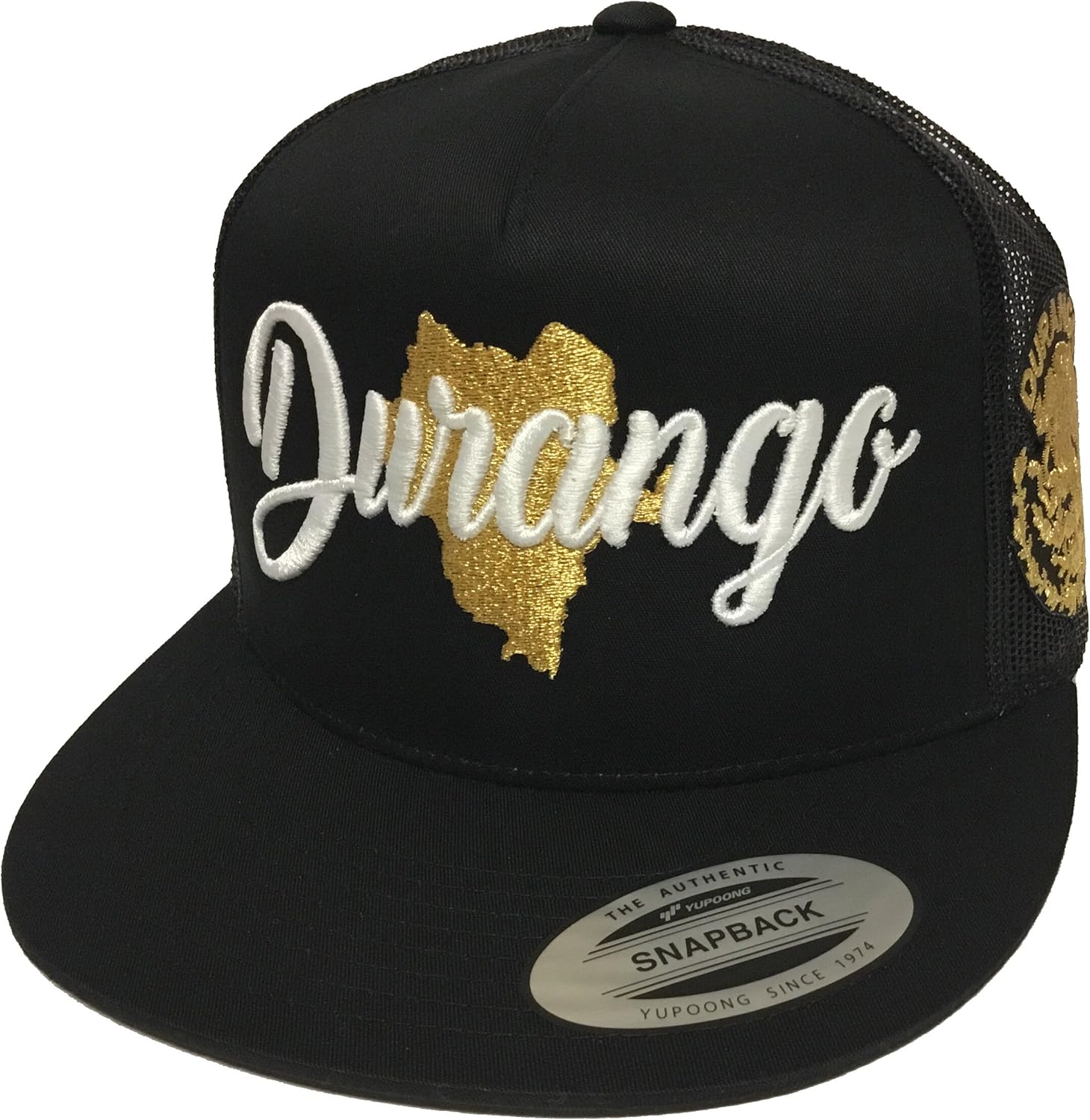 El mapa de Durango Aguila Federal Gold 2 Logos hat Black mesh at Amazon ...