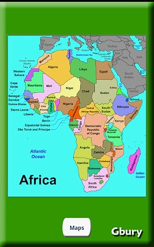Africa Map Countries And Capitals