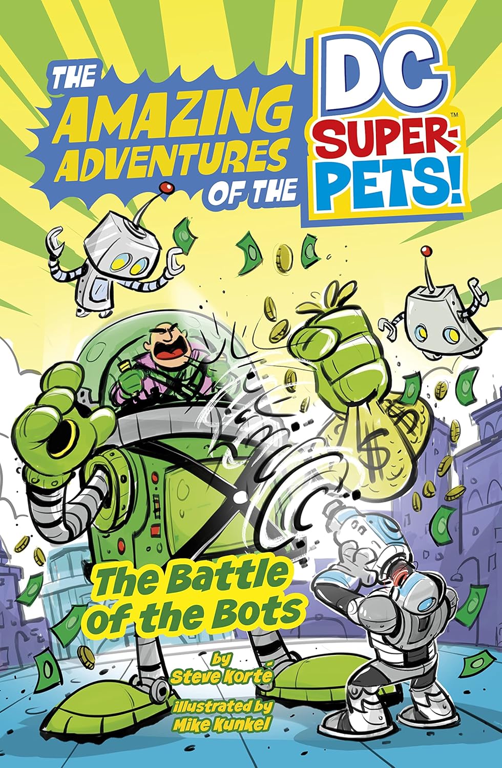 Amazon.com: The Battle of the Bots (Amazing Adventures of the Dc Super ...