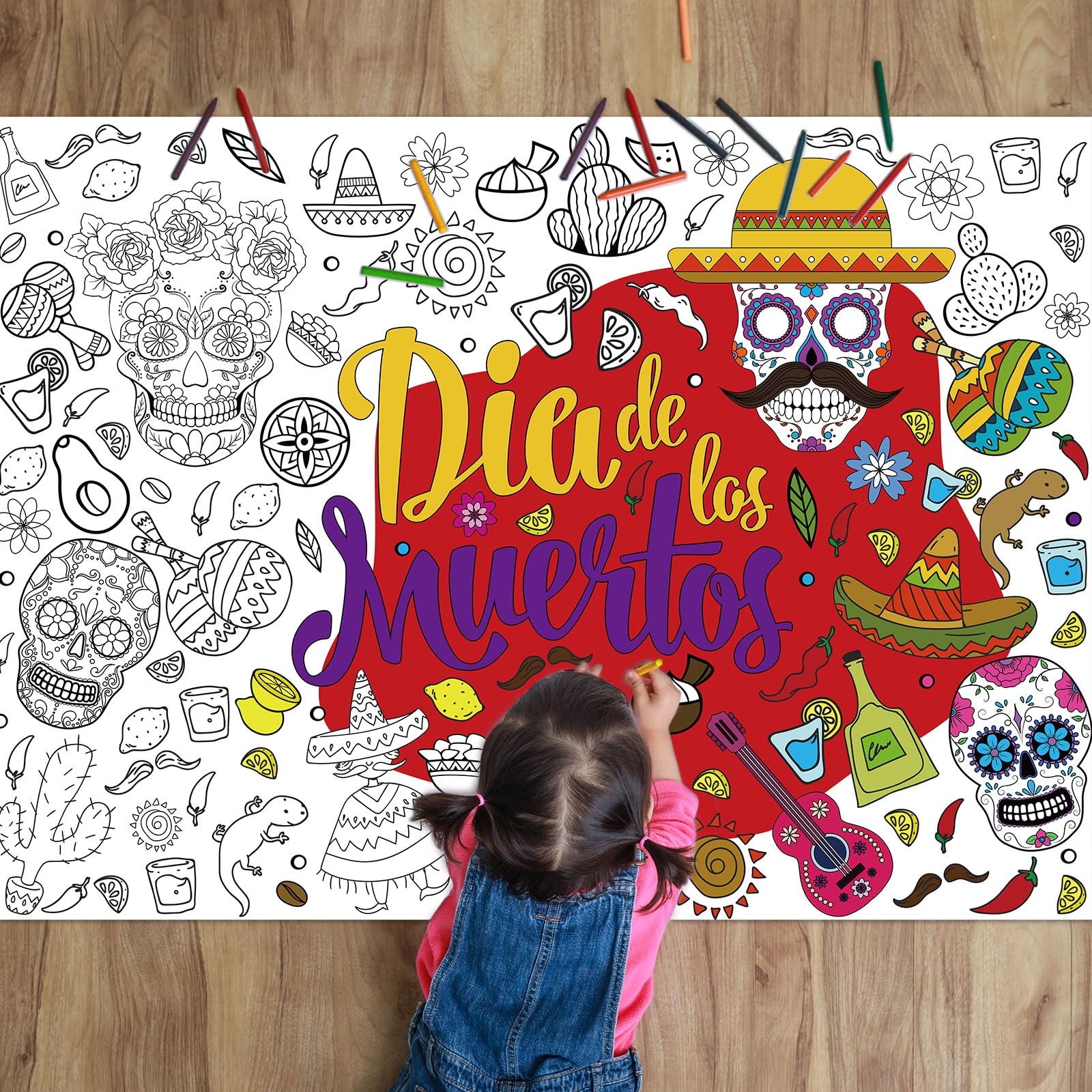 fiesta dancers coloring pages