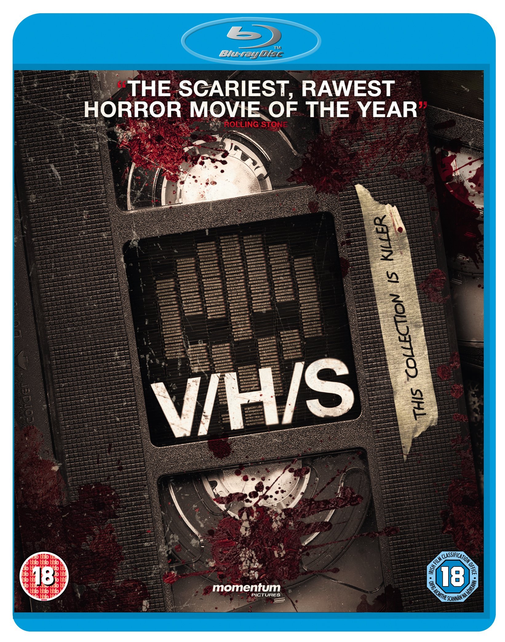 V/H/S [Blu-ray]: Amazon.co.uk: Lane Hughes, John Walcutt, Lisa Marie ...