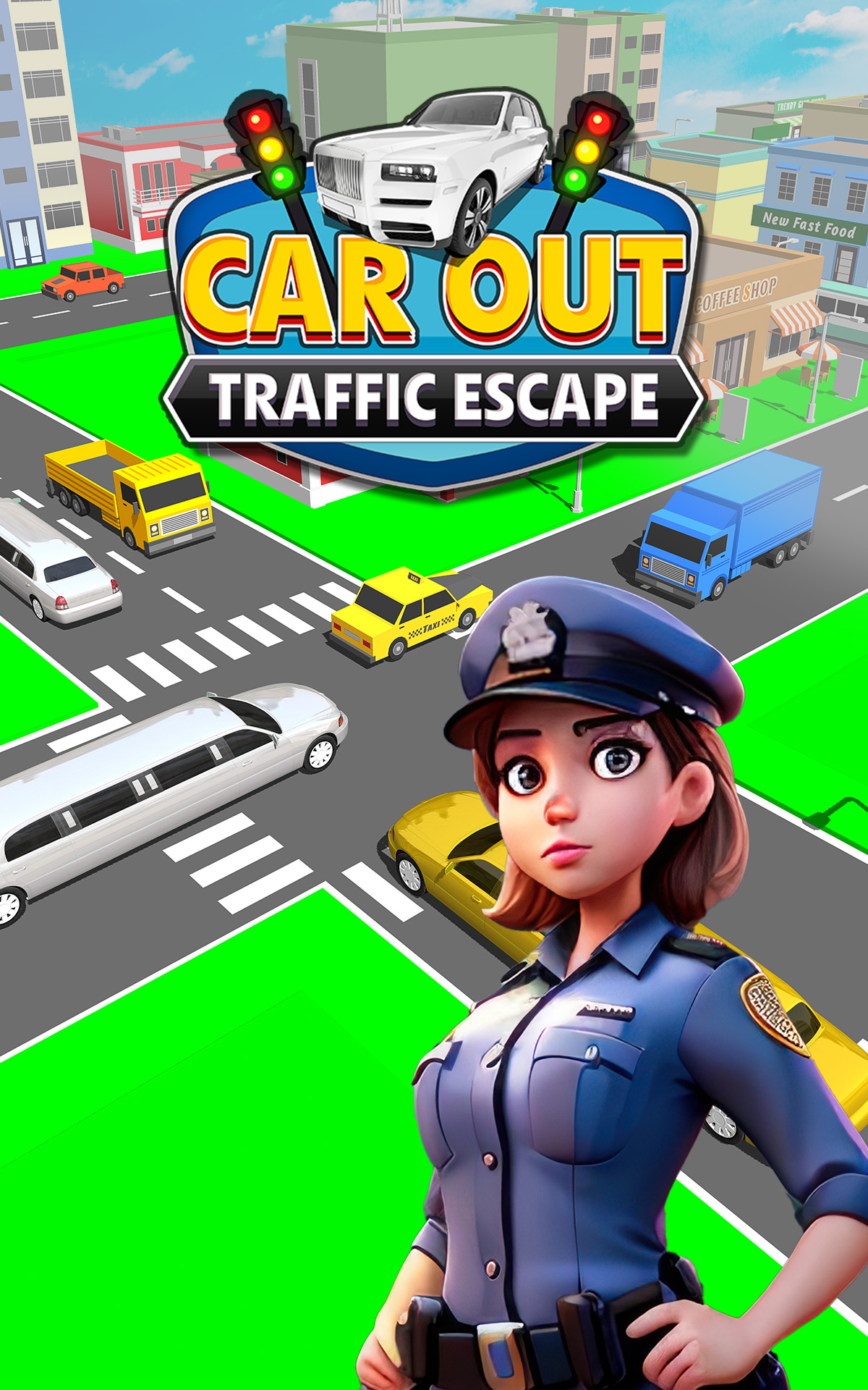 Car Out 3D Traffic Escape Car Parking Jam 3D: Traffic Puzzle Car Drive ...