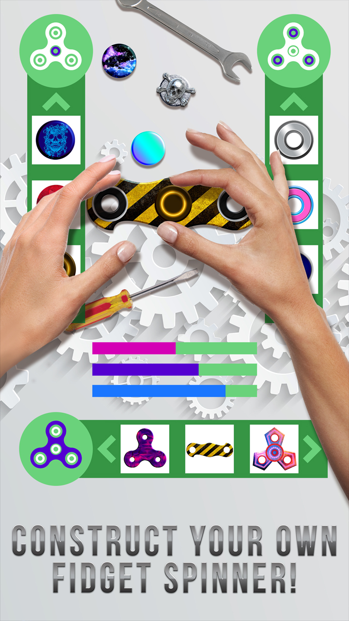 Craft Your Own Fidget Spinner: Workshop | Mechanical Gadget Swiping ...