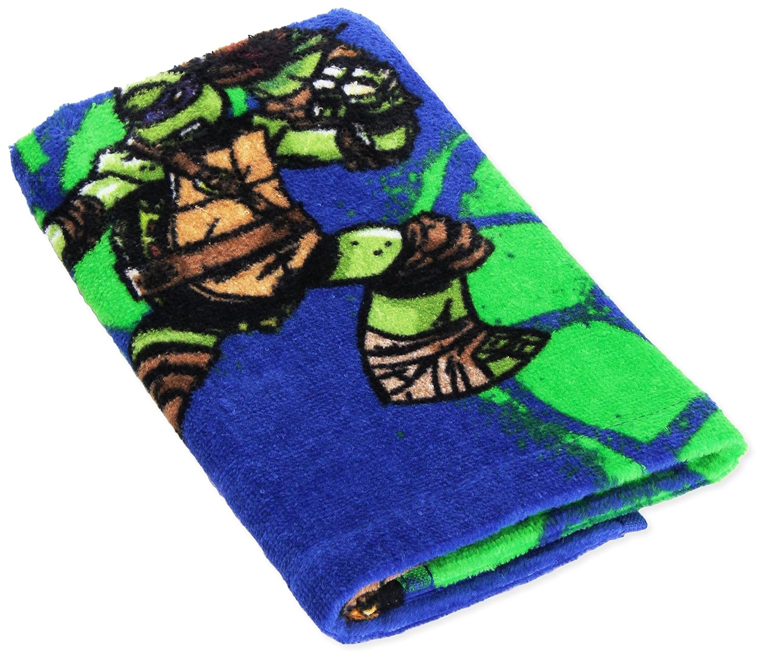 Nickelodeon Teenage Mutant Ninja Turtles TMNT Green and Blue Hand Towel ...
