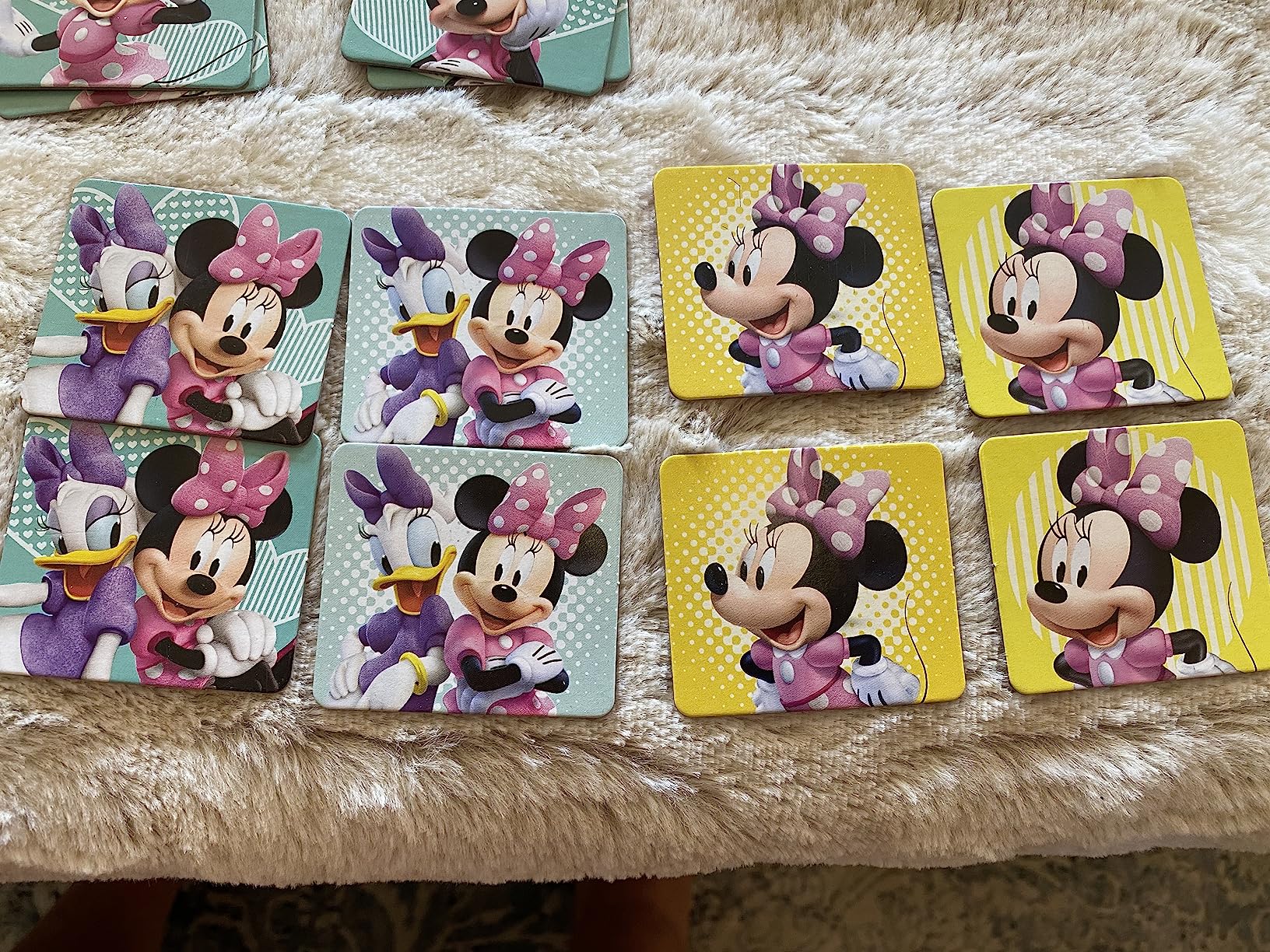 Amazon.com: Disney Minnie Mouse Memory Match Game - Pictures Game of 72 ...