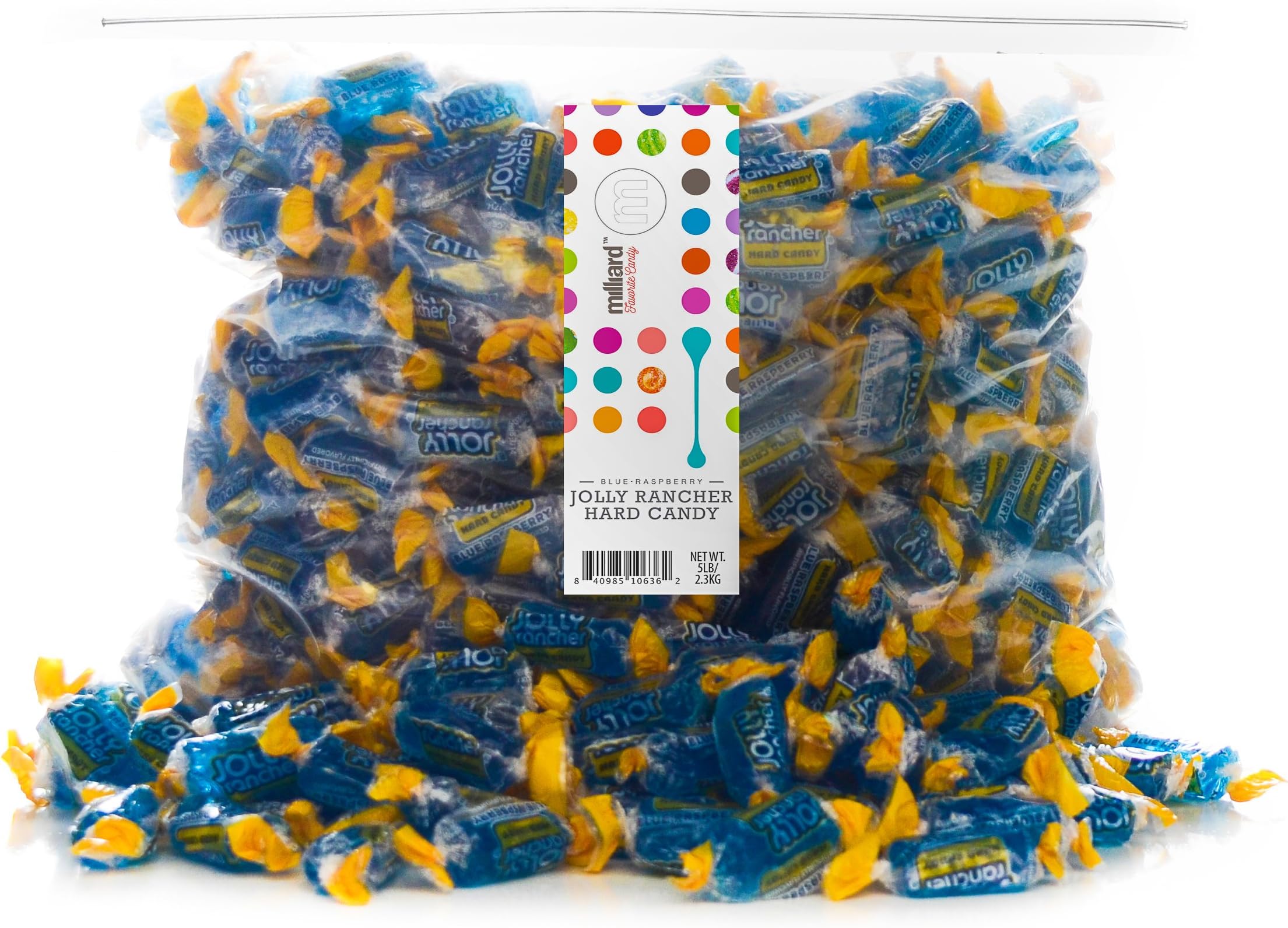 Amazon.com : Blue Raspberry Jolly Ranchers Hard Candy Bulk 5lb Bag ...