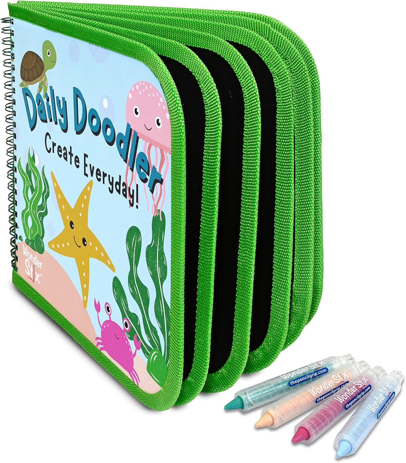 Amazon.com: The Pencil Grip Reusable Activity Book Daily Doodler Sea ...