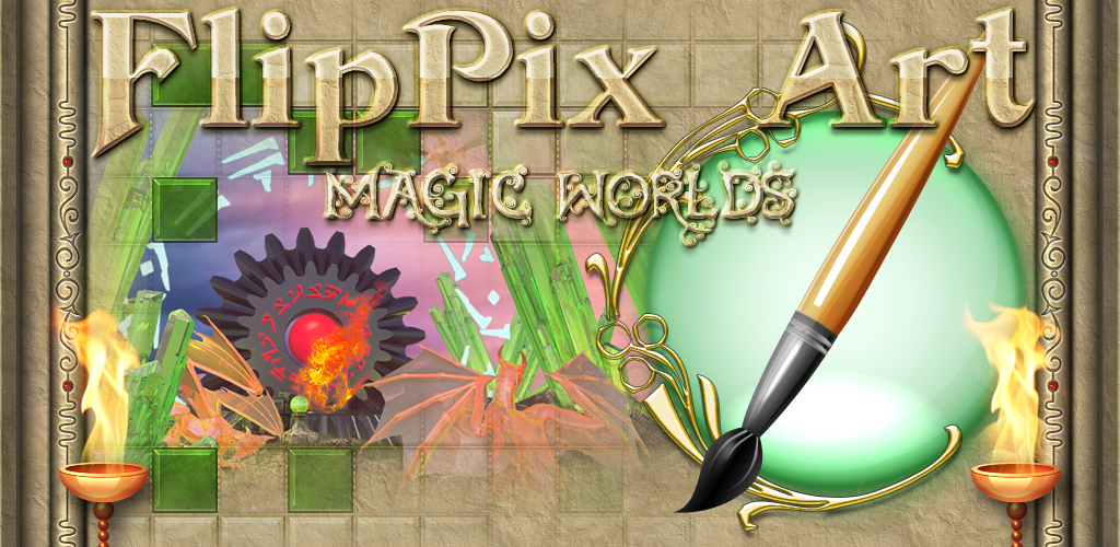 FlipPix Art - Magic Worlds - App on Amazon Appstore