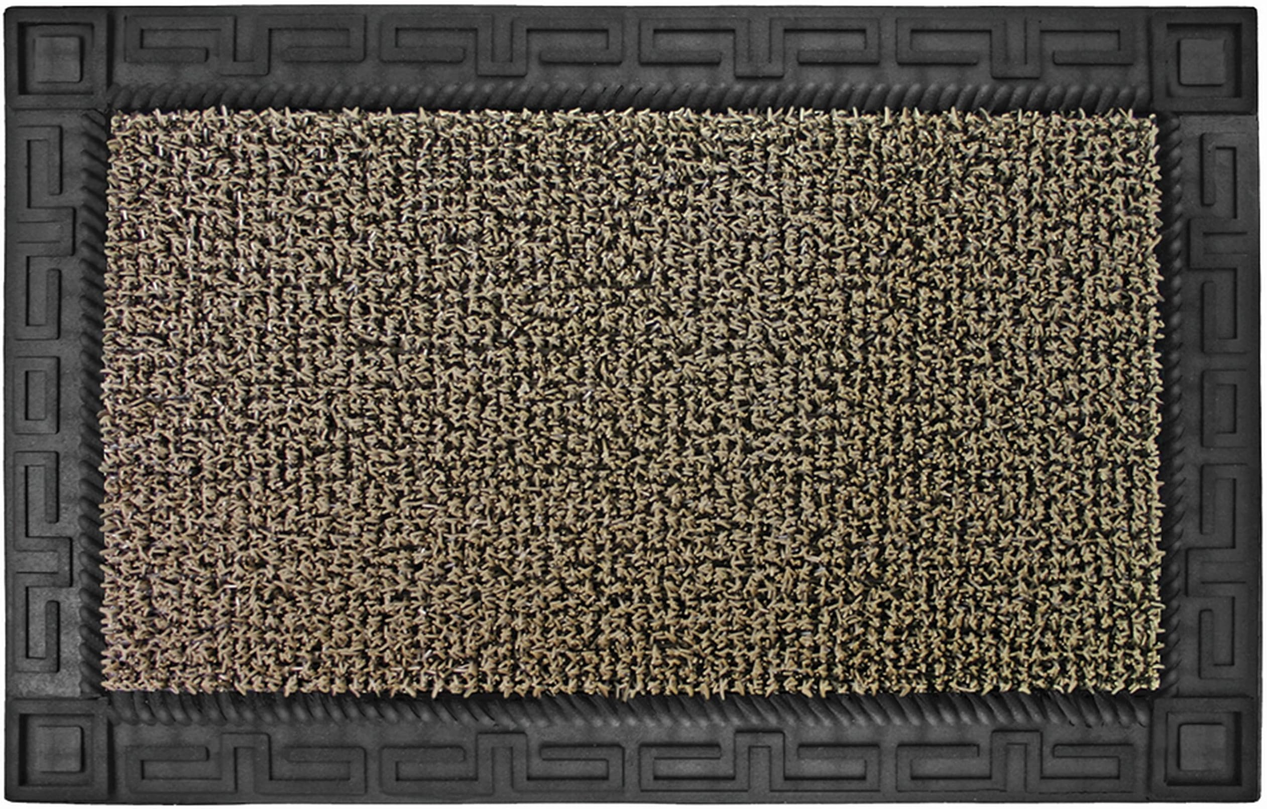 Amazon.com: Clean Stepping Mud & Dirt Trap Mat- Tan : Patio, Lawn & Garden