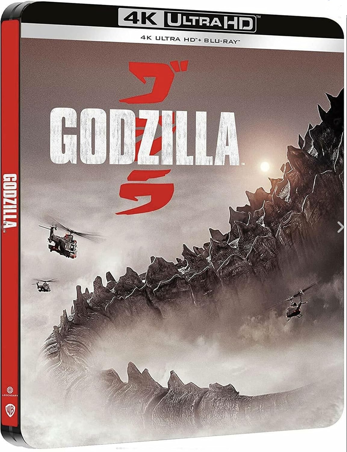 Amazon.com: Godzilla Limited Edition SteelBook 4K Ultra HD Blu-ray/Blu ...