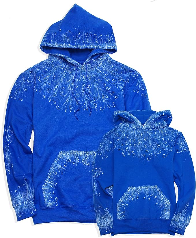 Amazon.com: Jack Frost Cosplay Costume Unisex Outfit Hoodie for Kids ...