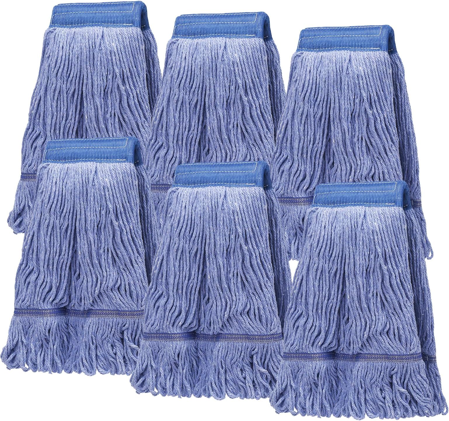 Amazon.com: Hakfhsd Pack of 6 Heavy Duty Commercial Looped End Cotton ...