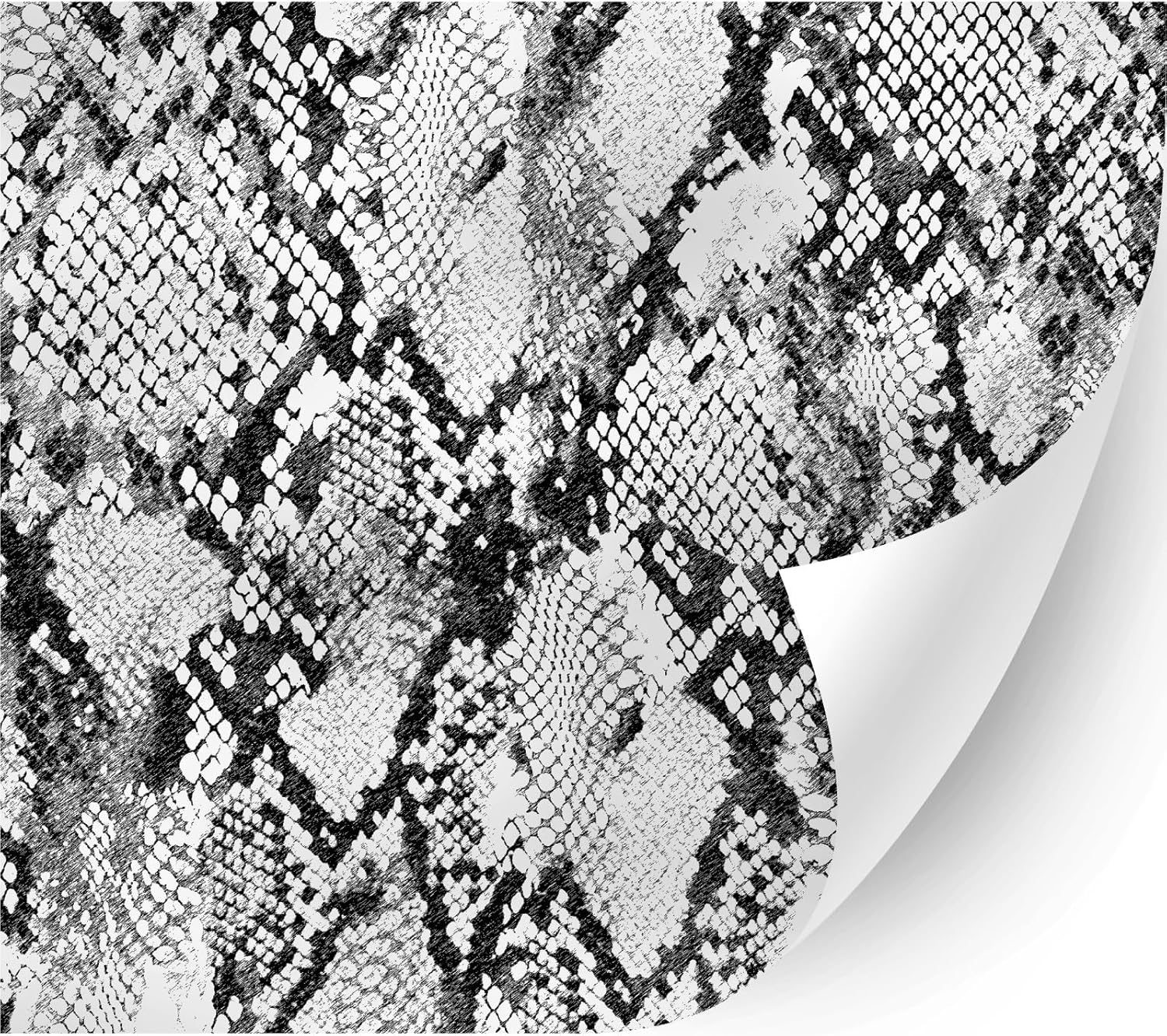 Amazon.com: HTV4U Animal Patterned Adhesive Vinyl (Black Snake Skin, 13 ...