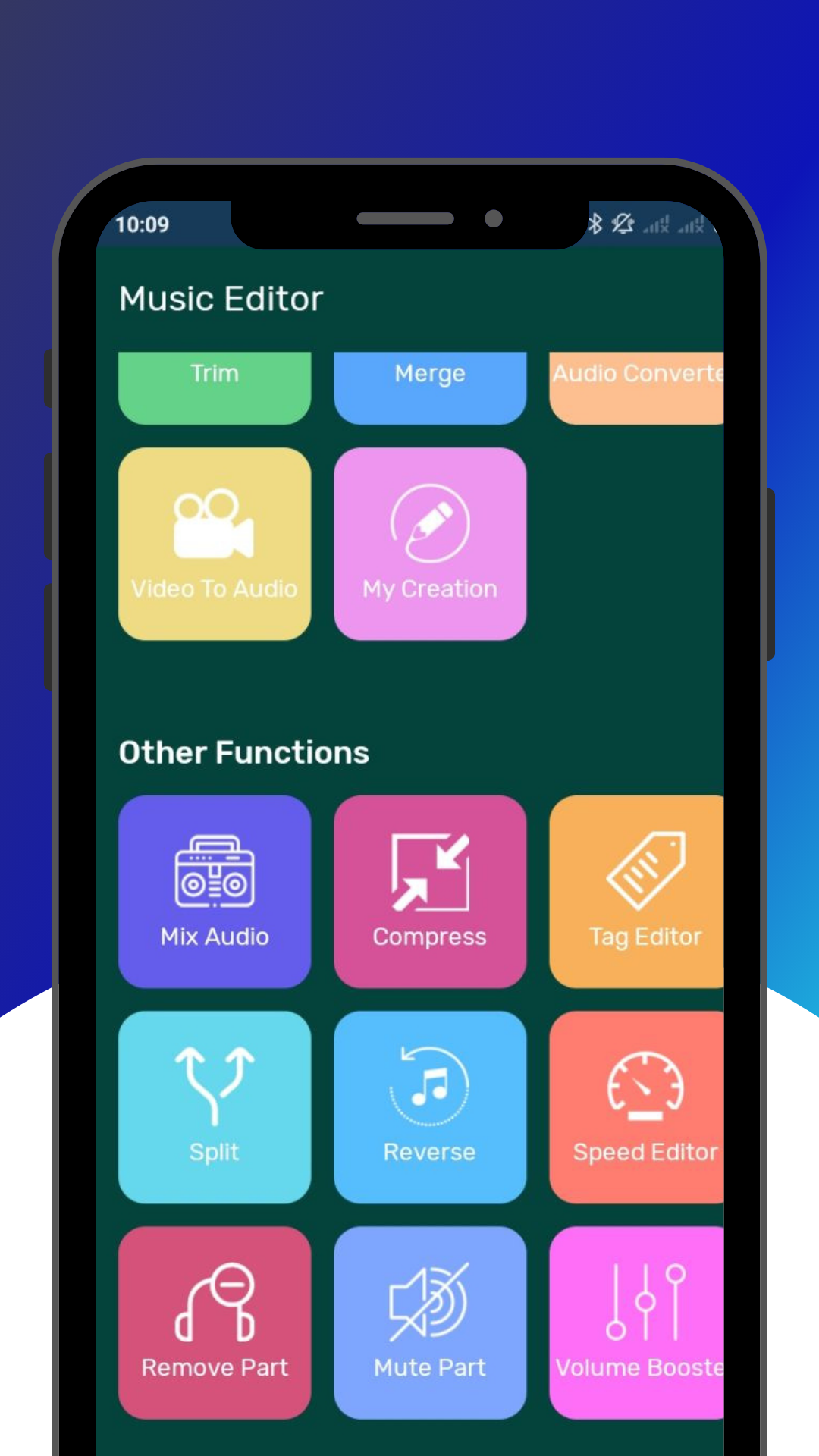 Music Audio Editor - cut wav and mp3, ringtone maker - App on Amazon ...