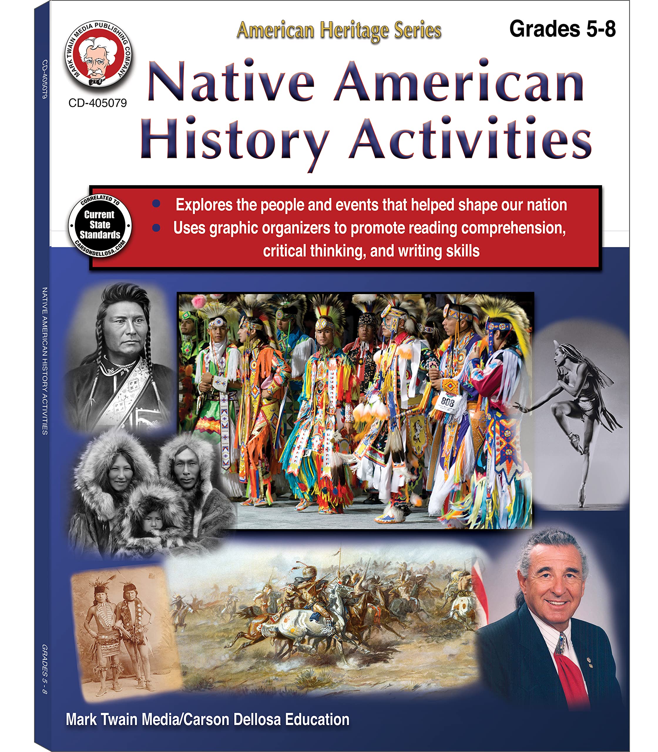Native American History Activities Workbook, 5th Grade Workbooks and Up ...