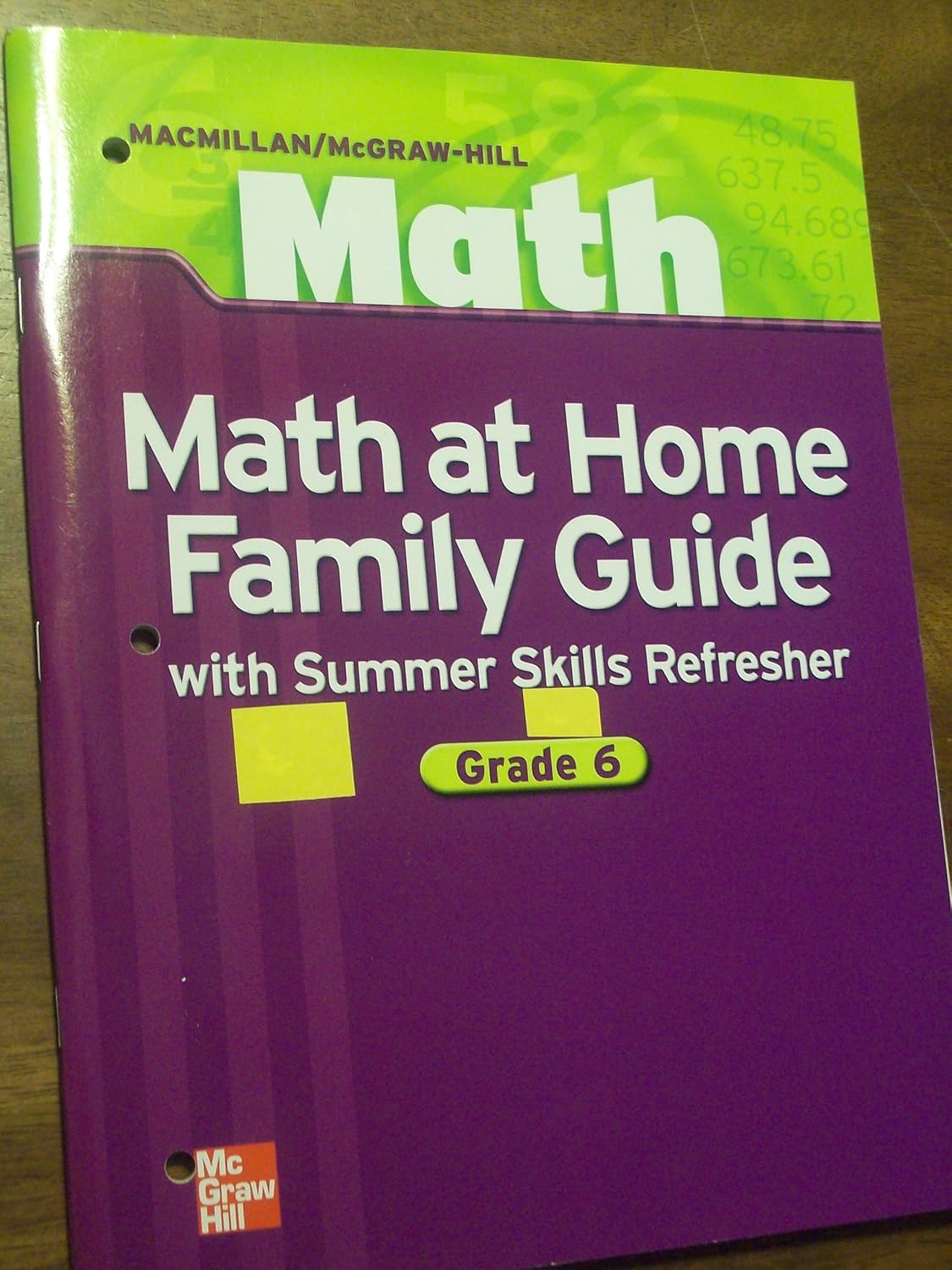 Math at Home: Family Guide with Summer Skills Refresher (Macmillan ...