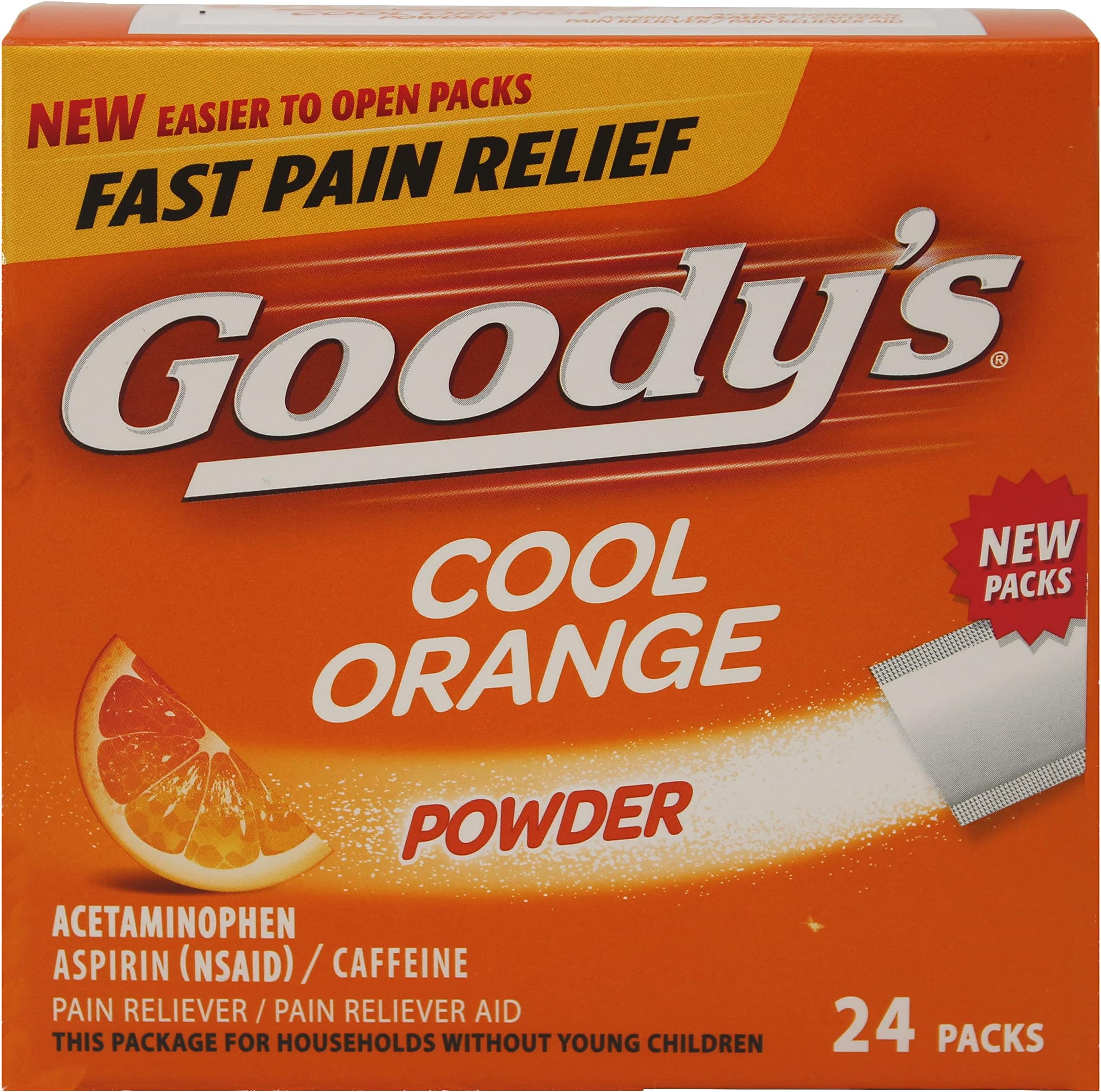 Amazon.com: Goody's Cool Orange Extra Strength, Analgesic Powder ...